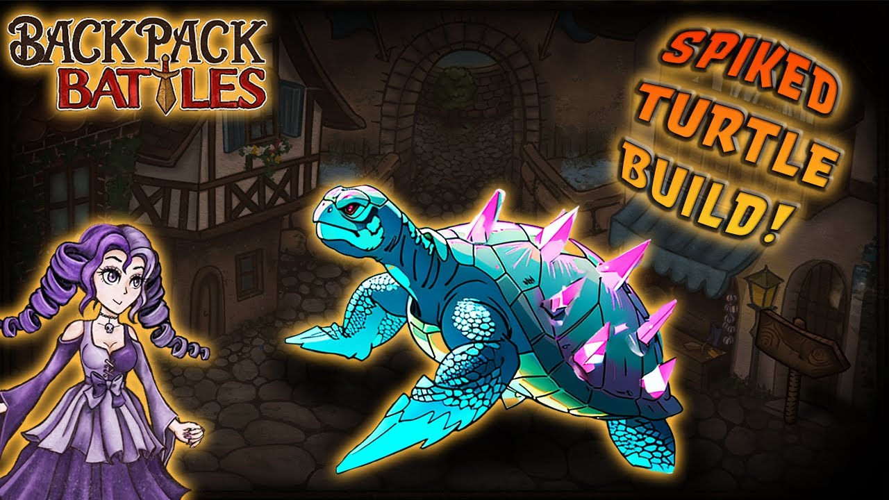 Spiked Turtle build! | Backpack Battles - YouTube