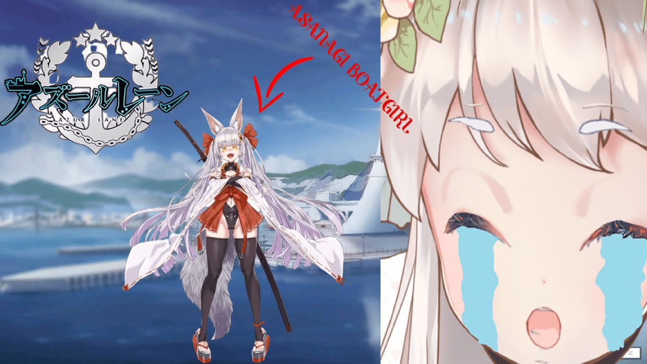 [AZUR LANE JP]FARMING FOR ASANAGI BY ASANAGI LET'S GOOOOO 🐰⛵️😭 #vtuber ...