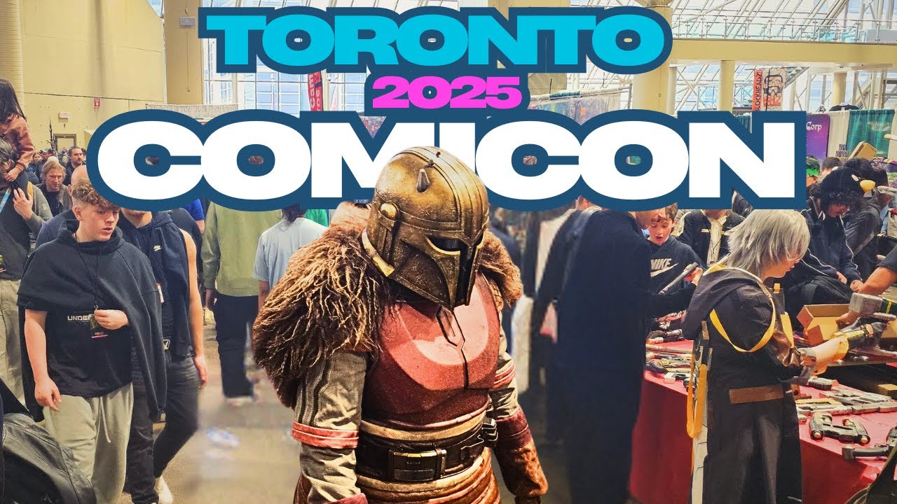 Toronto Comicon 2025! Cosplay, Merch and more! - YouTube