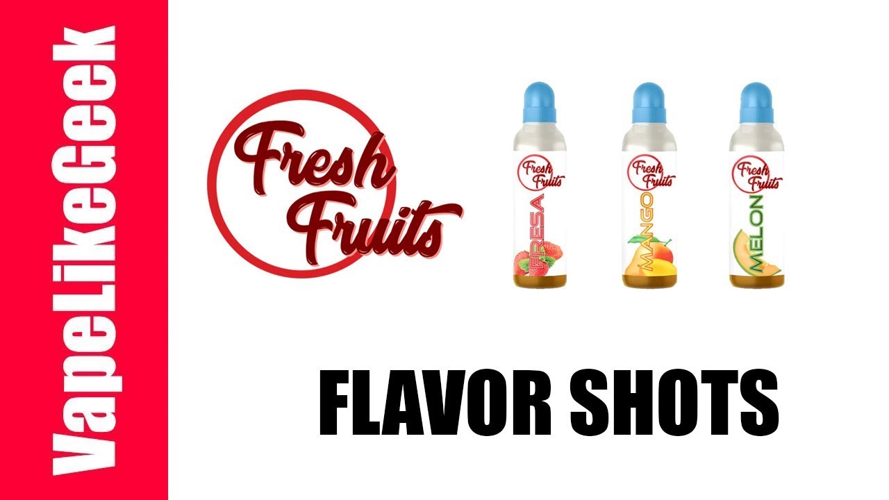 Δοκιμες & ΠΟΙΟ ΜΟΥ ΑΡΕΣΕ; FRESH FRUITS Flavor Shots - YouTube