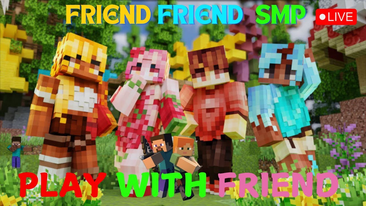 Minecraft Friend SMP || Minecraft Java edition live stream || Minecraft ...