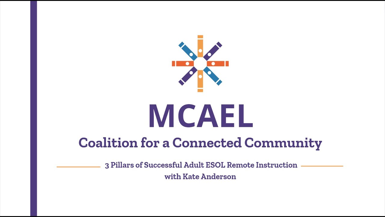 3 Pillars of Successful Adult ESOL Remote Instruction with Kate ...