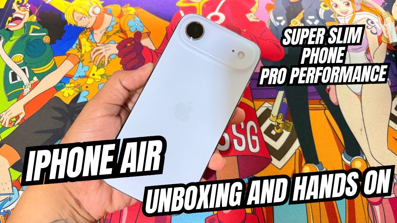 IPHONE AIR UNBOXING AND HANDS ON: SUPER SLIM NA PHONE! WORTH IT BA ...
