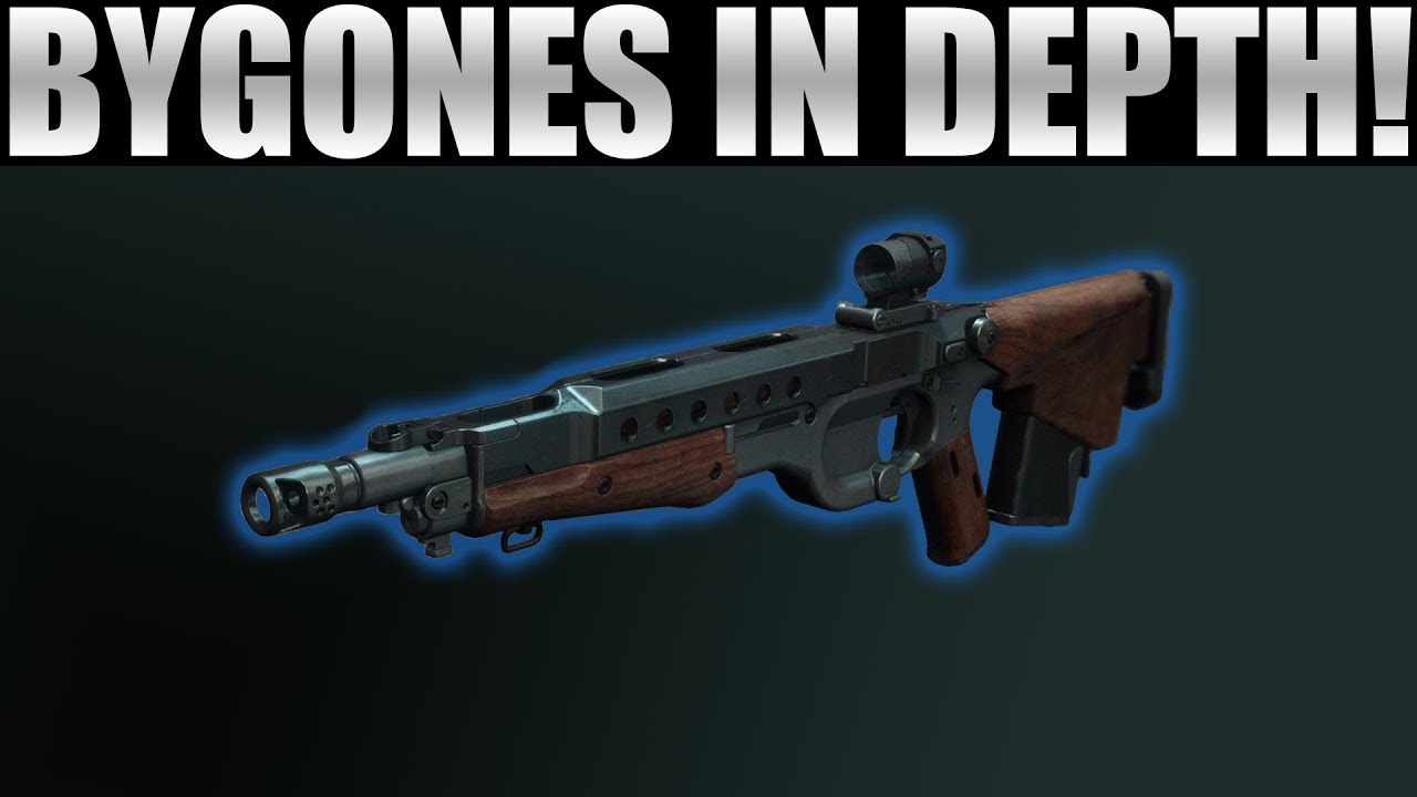 Destiny 2 Forsaken In Depth - Bygones - Gambit Pulse Rifle Review - YouTube