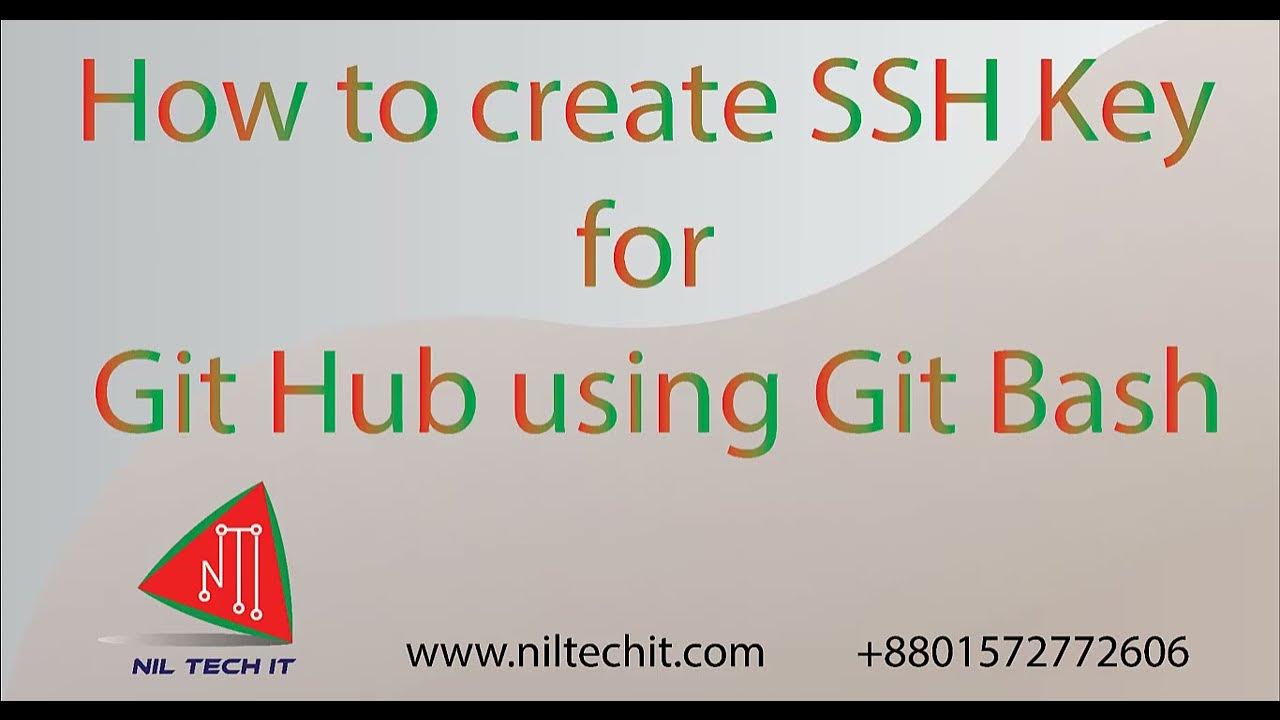 How To Create Ssh Key For Git Hub YouTube how-to-create-ssh-key-for-git-hub-youtube