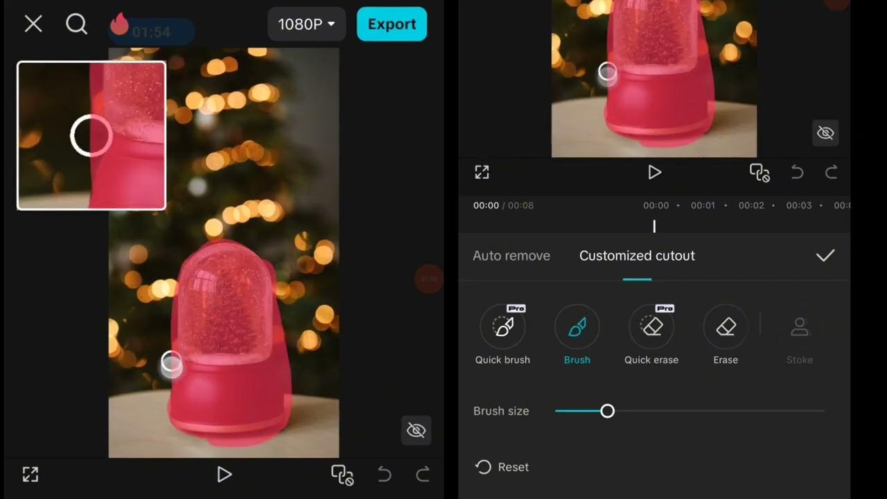 Capcut Tutorial | Add a text behind your object on capcut - YouTube