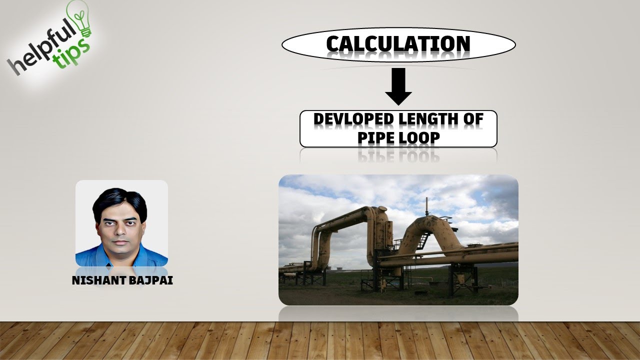 HOW TO CALCULATE DEVELOPED LENGHT OF PIPE LOOP - YouTube