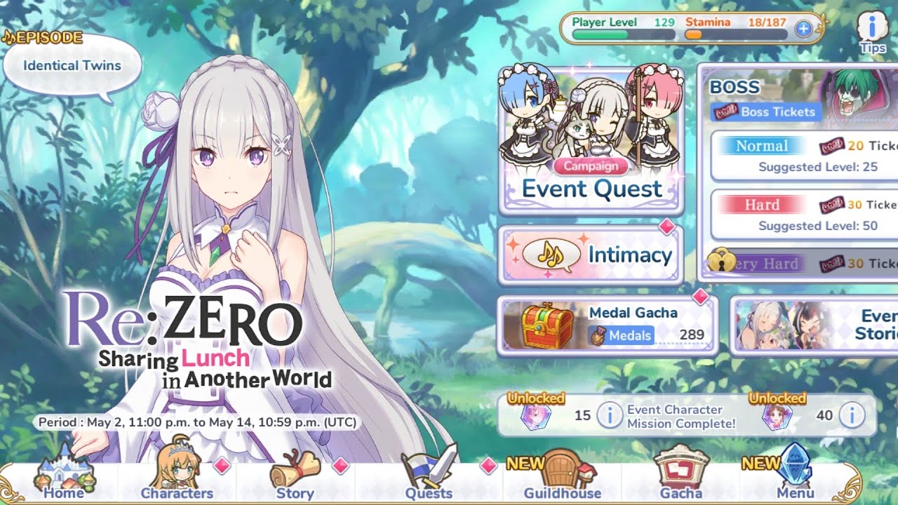 Princess Connect Re Dive x Re:Zero - Sharing Lunch in Another World ...
