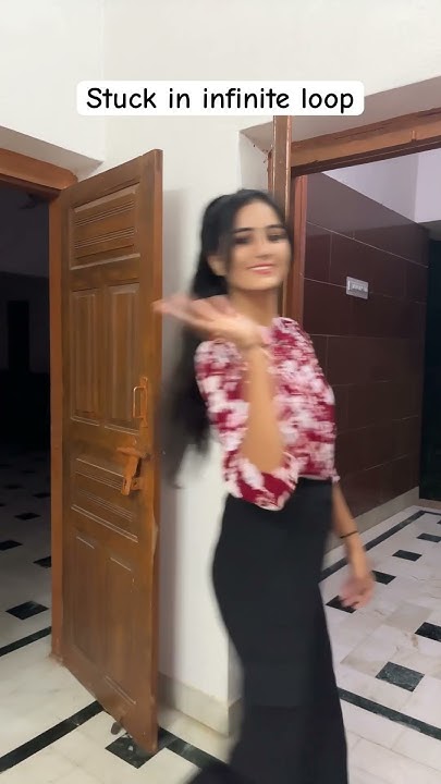 Stuck in infinite loop #loop - YouTube