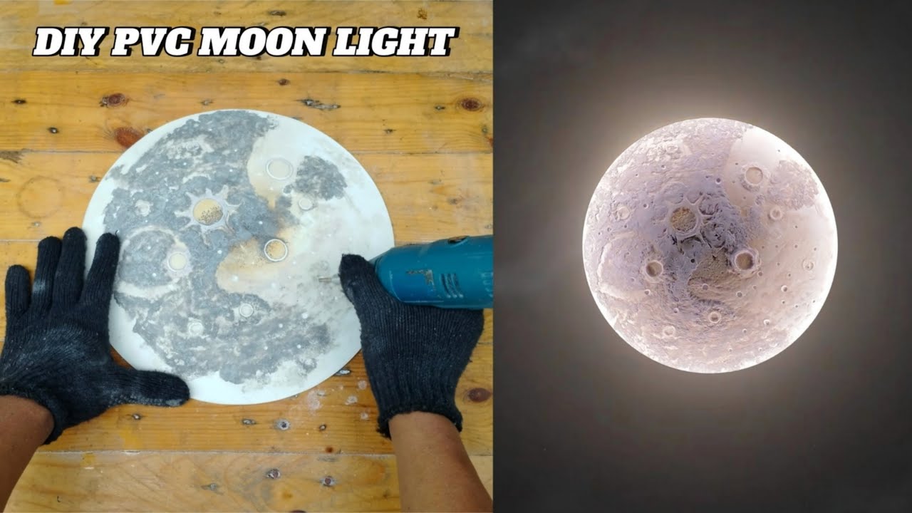 Making your own Moon is easy using PVC | Unique and aesthetic ...