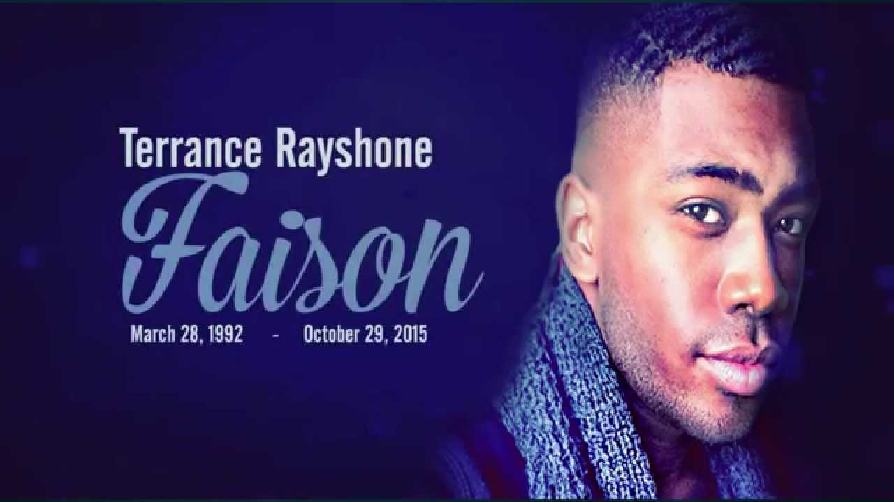 Terrance Faison Memorial Video Tribute 2015 - YouTube