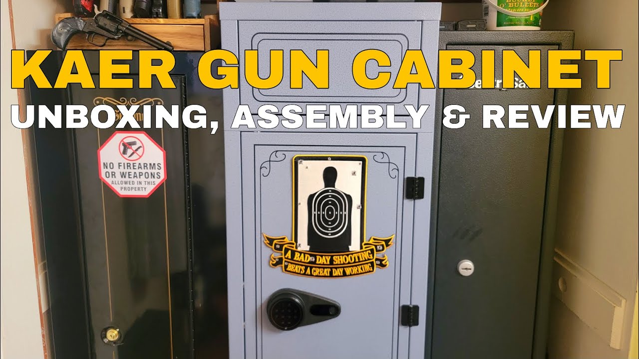 Kaer Gun Cabinet - Unboxing, Assembly & Review - YouTube