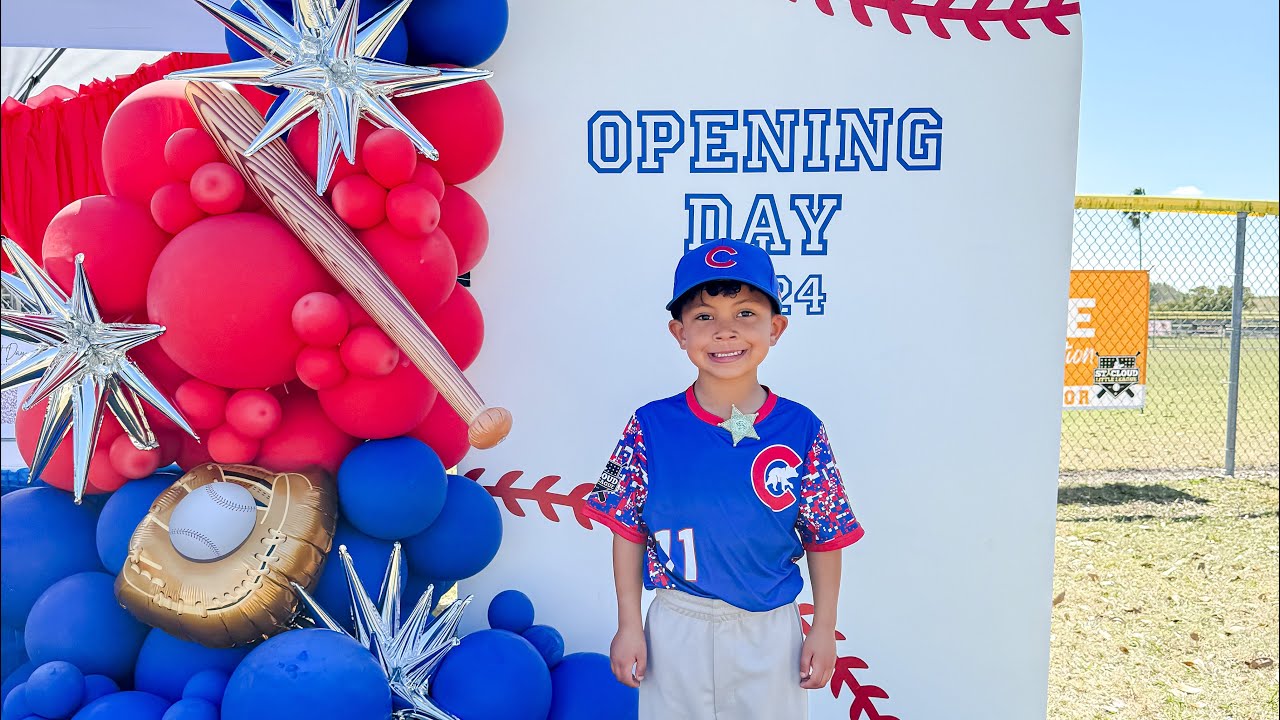 Opening day of baseball season ⚾️💙 - YouTube