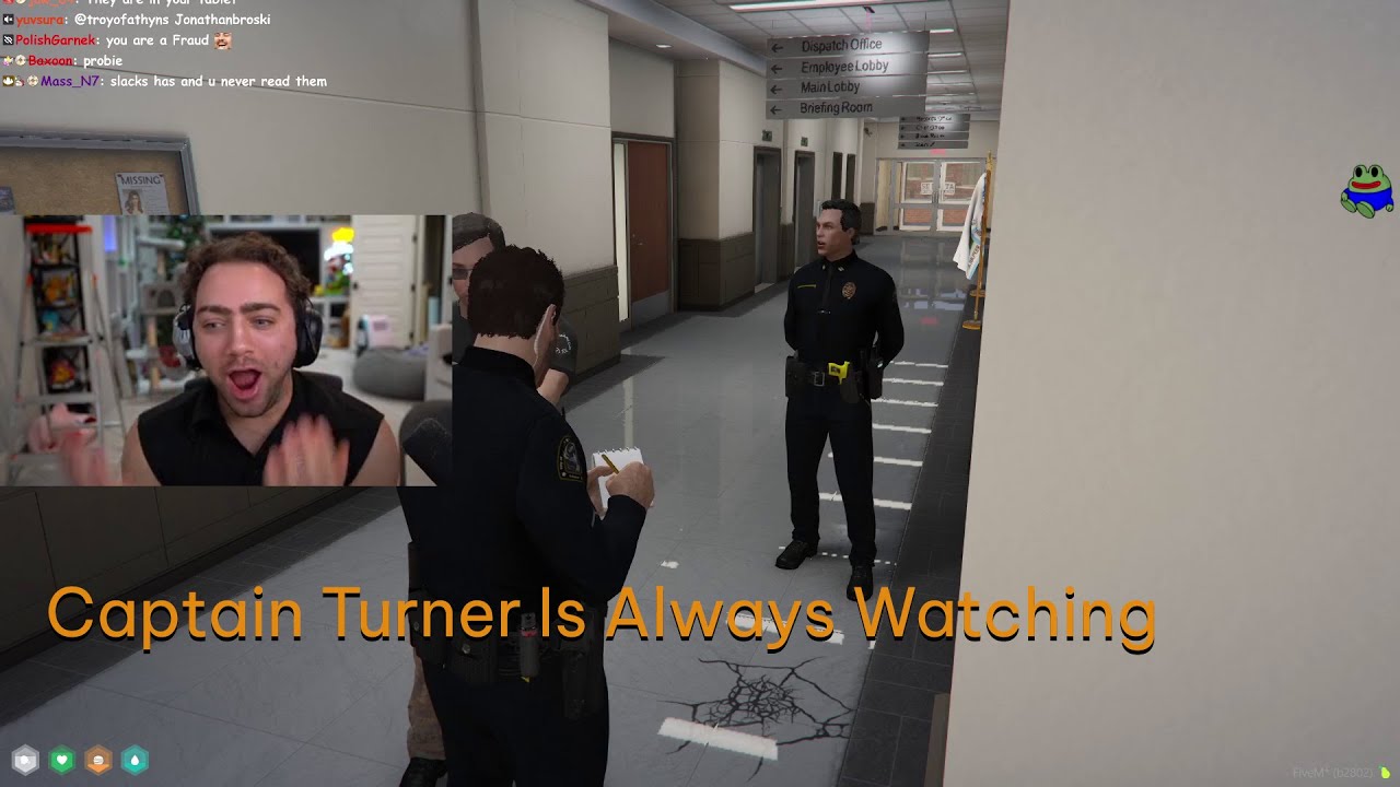 Captain Turner Is Always Watching - YouTube