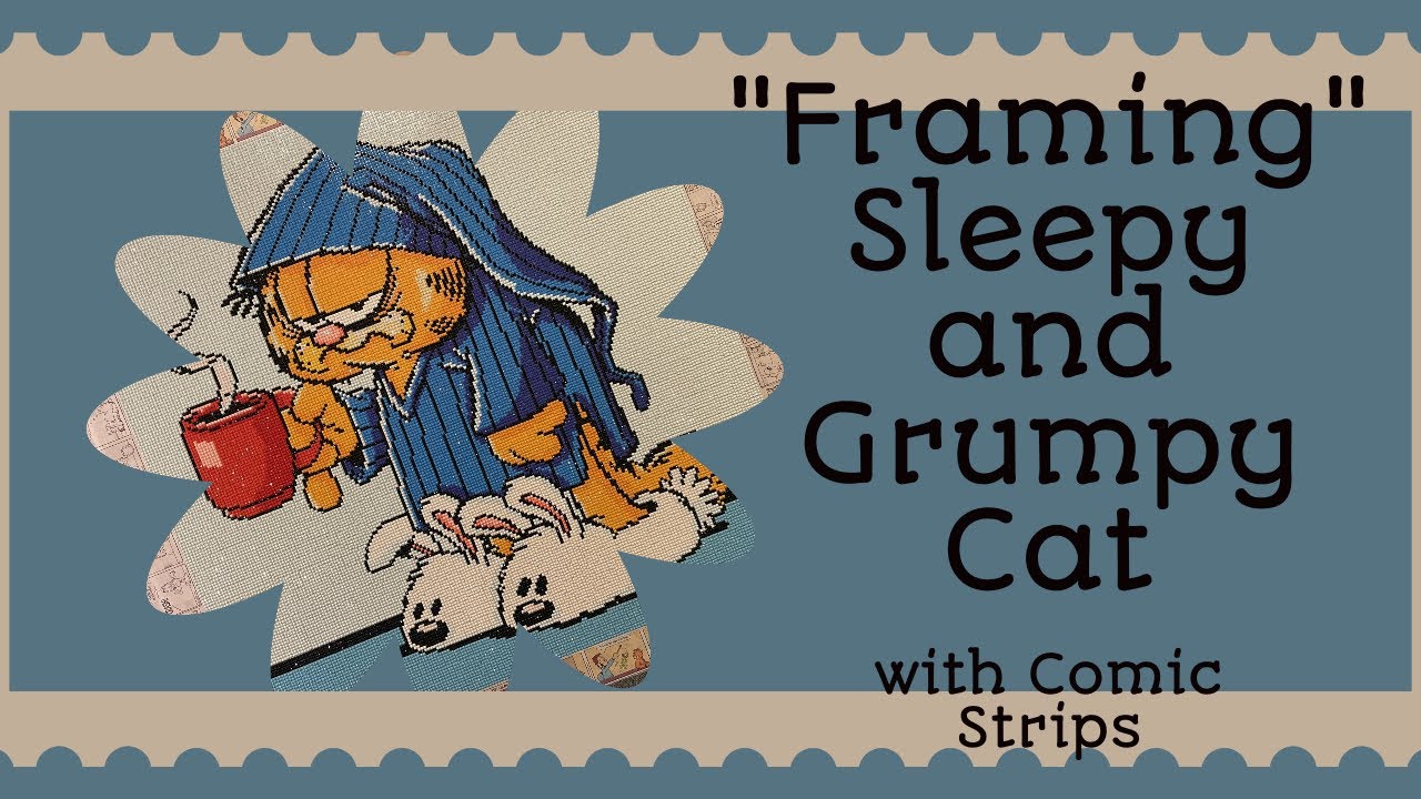 "Framing" Sleepy and Grumpy Cat with Comics - YouTube