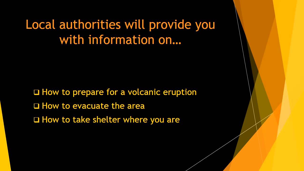 Volcano Safety - YouTube