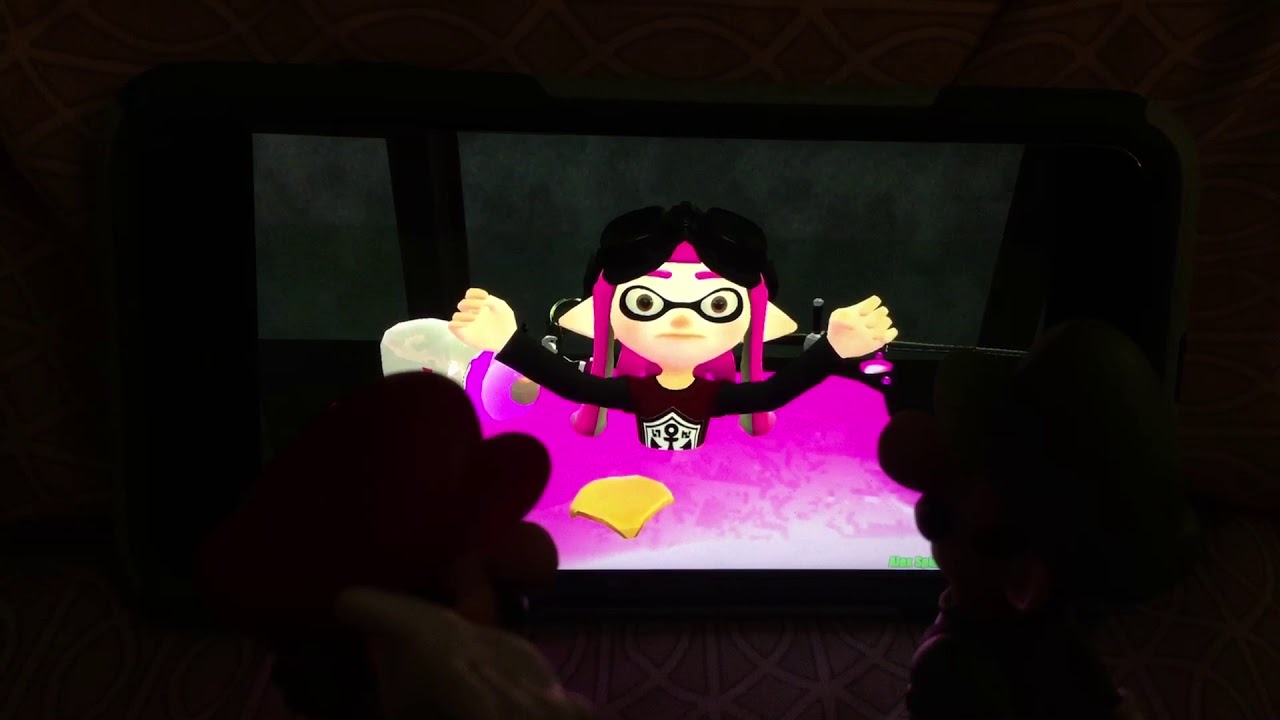 Mario & Luigi react to, “[Splatoon GMOD] Squid Fishing” by Alex Spider ...