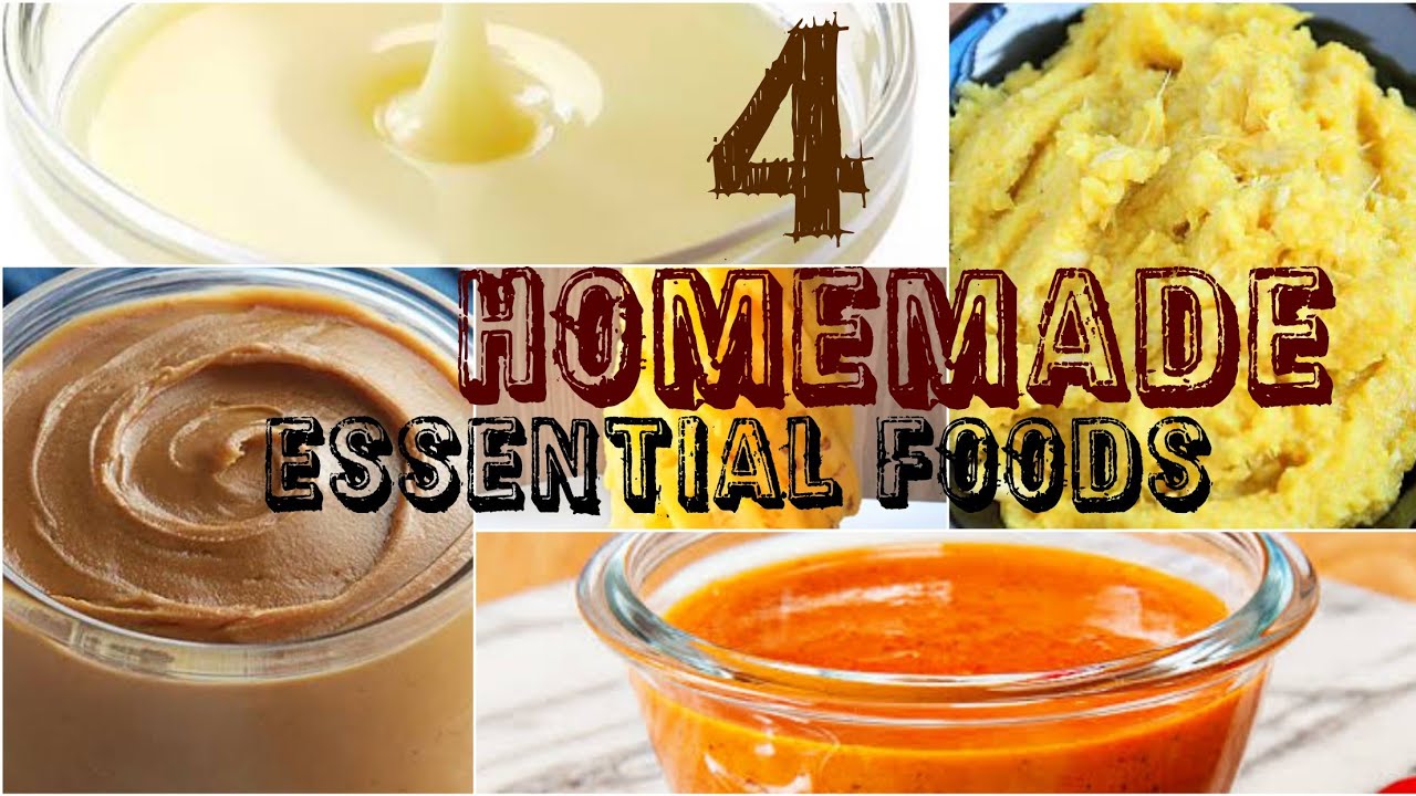 Homemade Essential foods for Lockdown | Make it at home Recipes ...