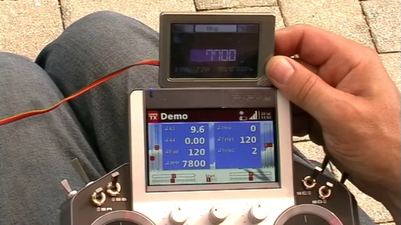 VSpeak ECU Konverter: KingTech - FrSky Horus - YouTube