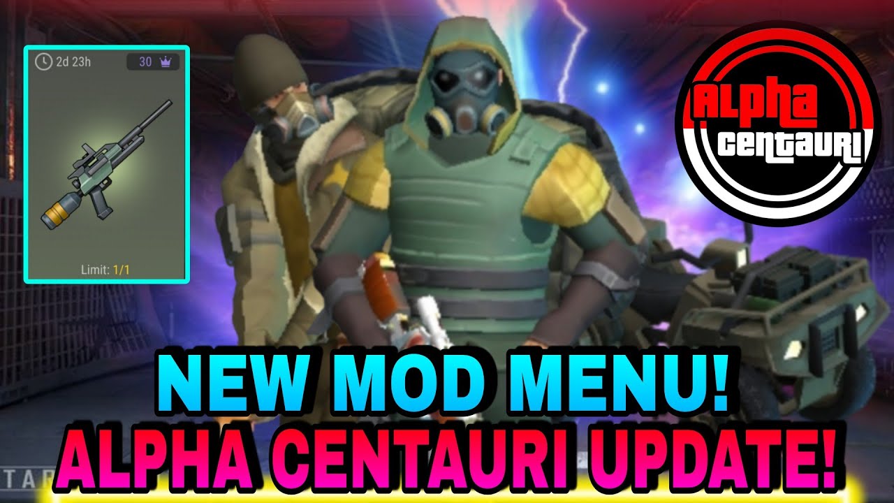 MOD MENU ALPHA CENTAURI V1.35.0 || Last Day on Earth || NEW UPDATE DEAD ...