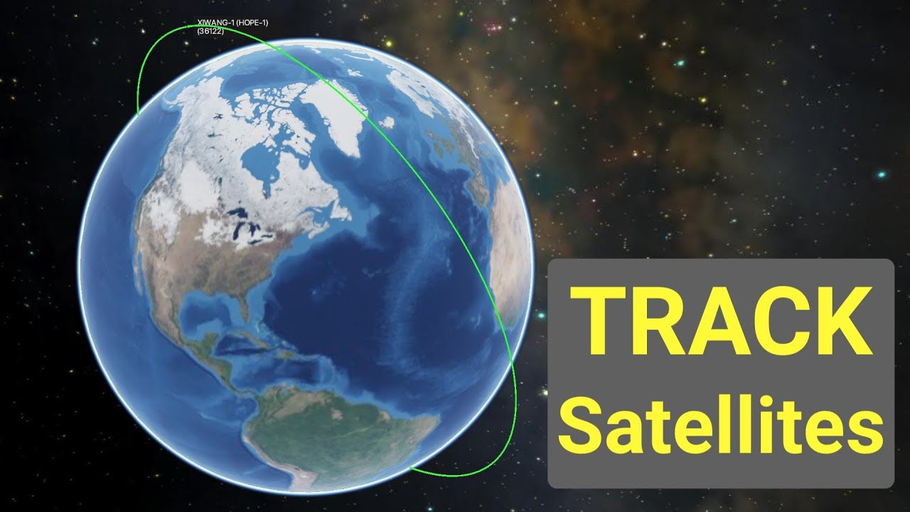 Track Satellites in Orbit - YouTube