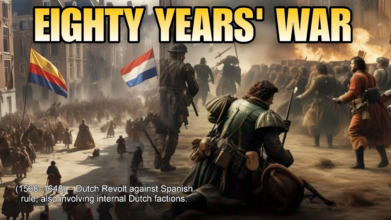 Eighty Years' War 1568–1648 Dutch Revolt against Spanish rule also ...