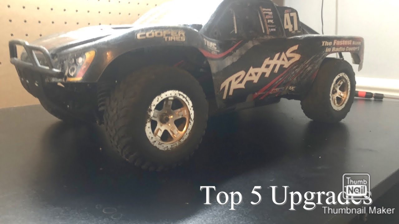 Traxxas Slash 4x4 Top 5 Upgrades - YouTube