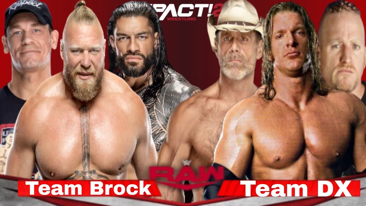 Team Brock Lesner VS Team DX #gamernitya #wwe #wwe2k22 - YouTube