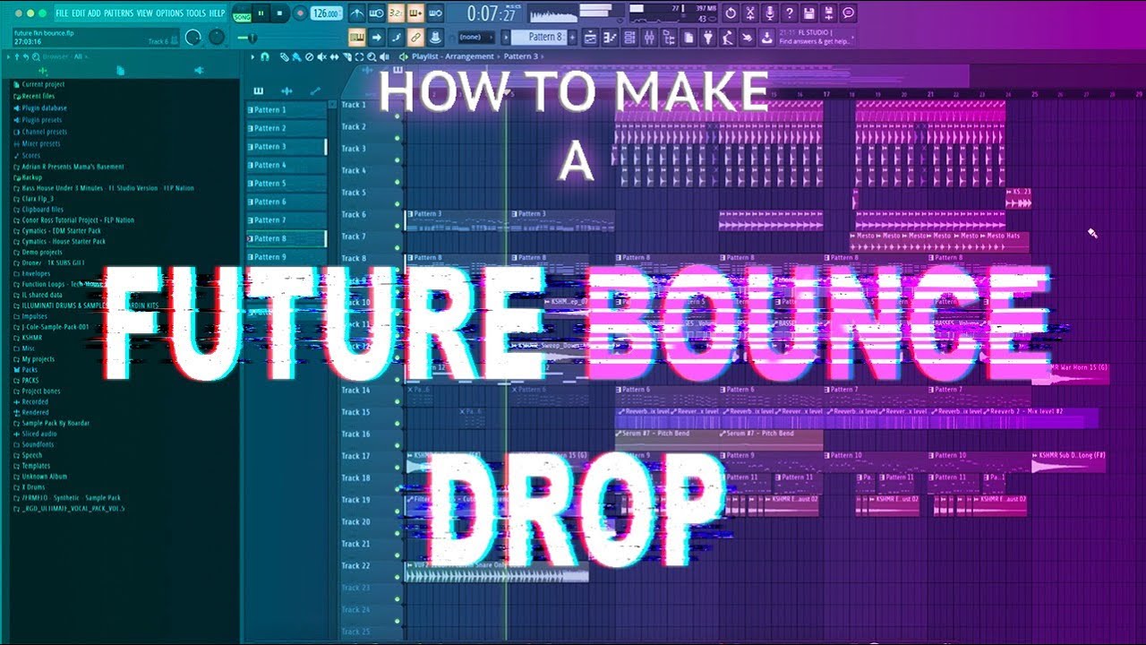 HOW TO MAKE A FUTURE BOUNCE / HOUSE DROP ? (FL Studio 20 TUTORIAL ...