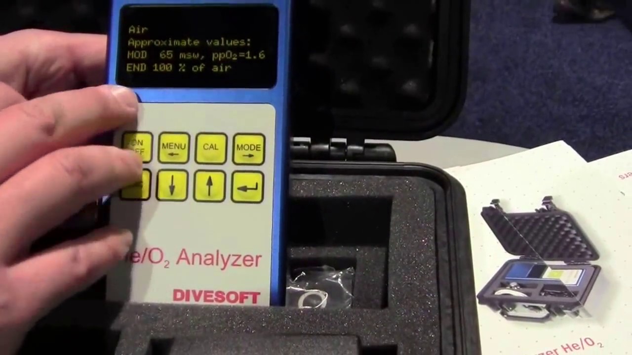 Divesoft He O2 Analyzer - YouTube