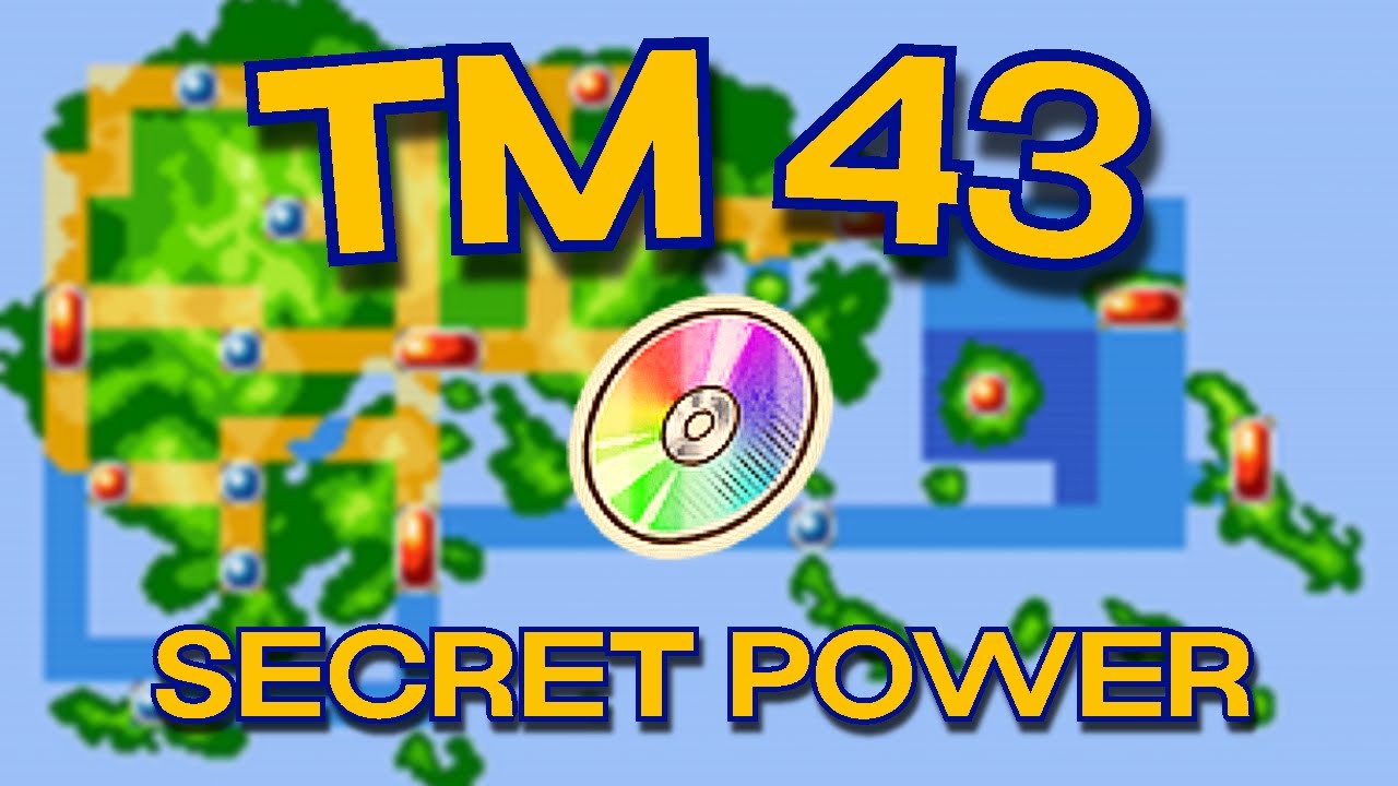 How to get TM 43 SECRET POWER in Pokemon Emerald - YouTube