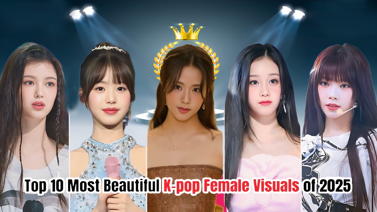 Top 10 Most Beautiful K-Pop Female Visuals 2025 | Top 10 Most Facts ...