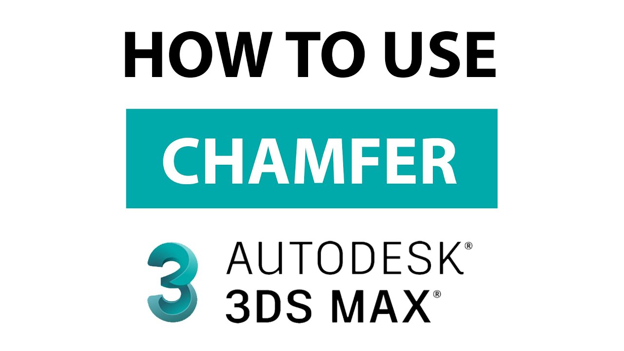 How To Use Chamfer in 3DS MAX | Urdu | Hindi | 3ds max Tutorials ...