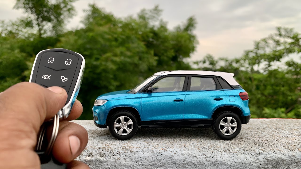 Unboxing of Scale Model Brezza | Diecast Model Car | Miniature Model ...