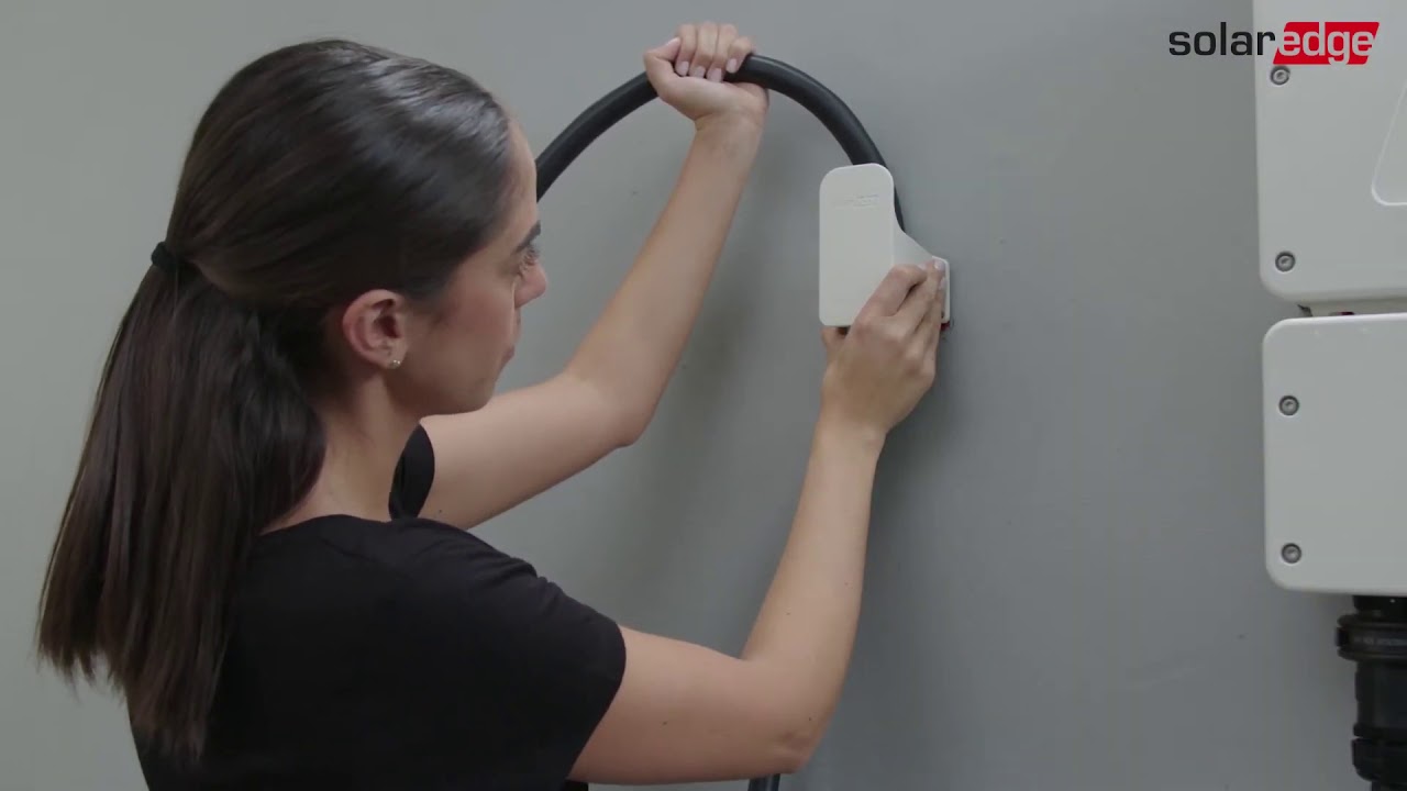 SolarEdge EV Charging Single Phase Inverter Part 1 – Cable Installation ...