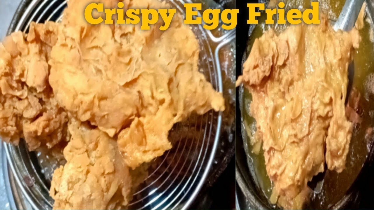 চিকেনের স্বাদকে ও হার মানাবে সুপার ক্রিসপি ফ্রাইড এগ।|ফ্রাইড এগ।।Crispy ...