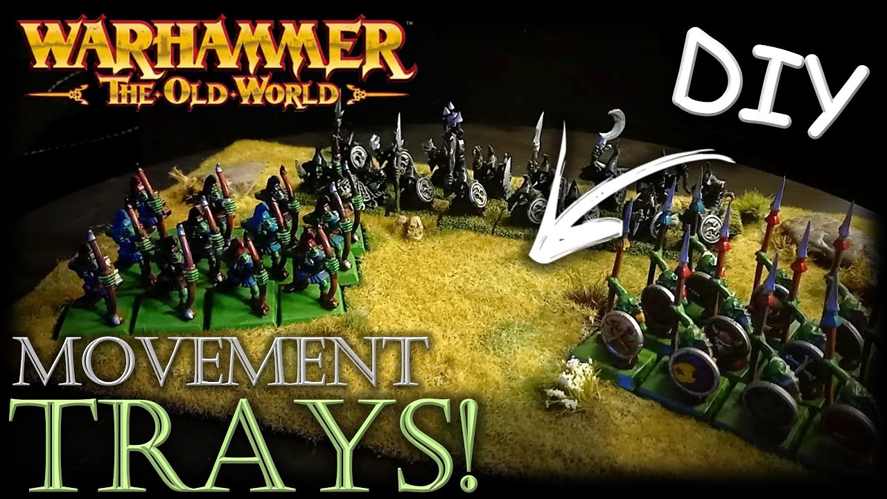 DIY WARHAMMER DISPLAY & Movement Trays! - YouTube