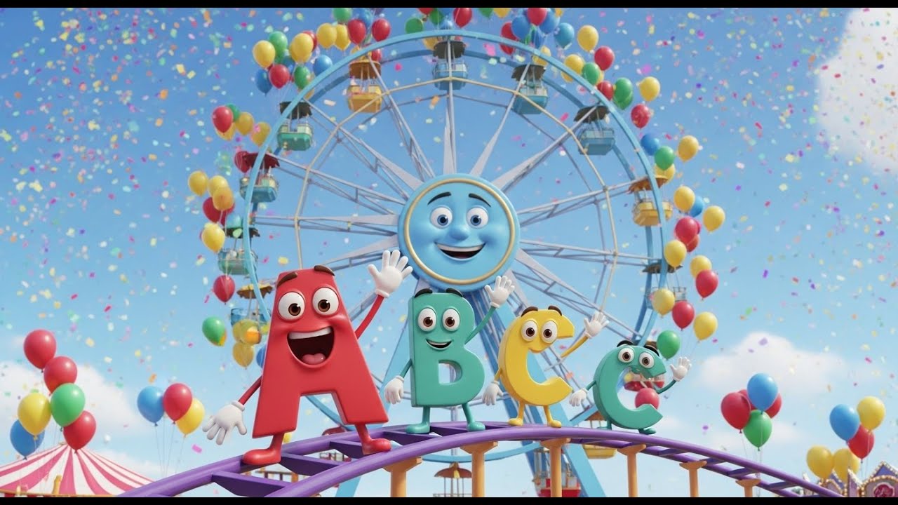 ABCs at the Colorful Carnival | ABC Nursery Rhyme Song for Kids - YouTube