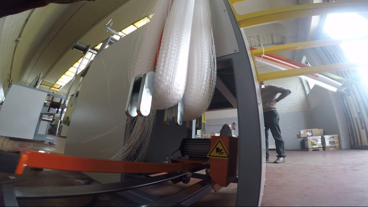 AGRIPAK - Monofilament Extrusion Line - YouTube