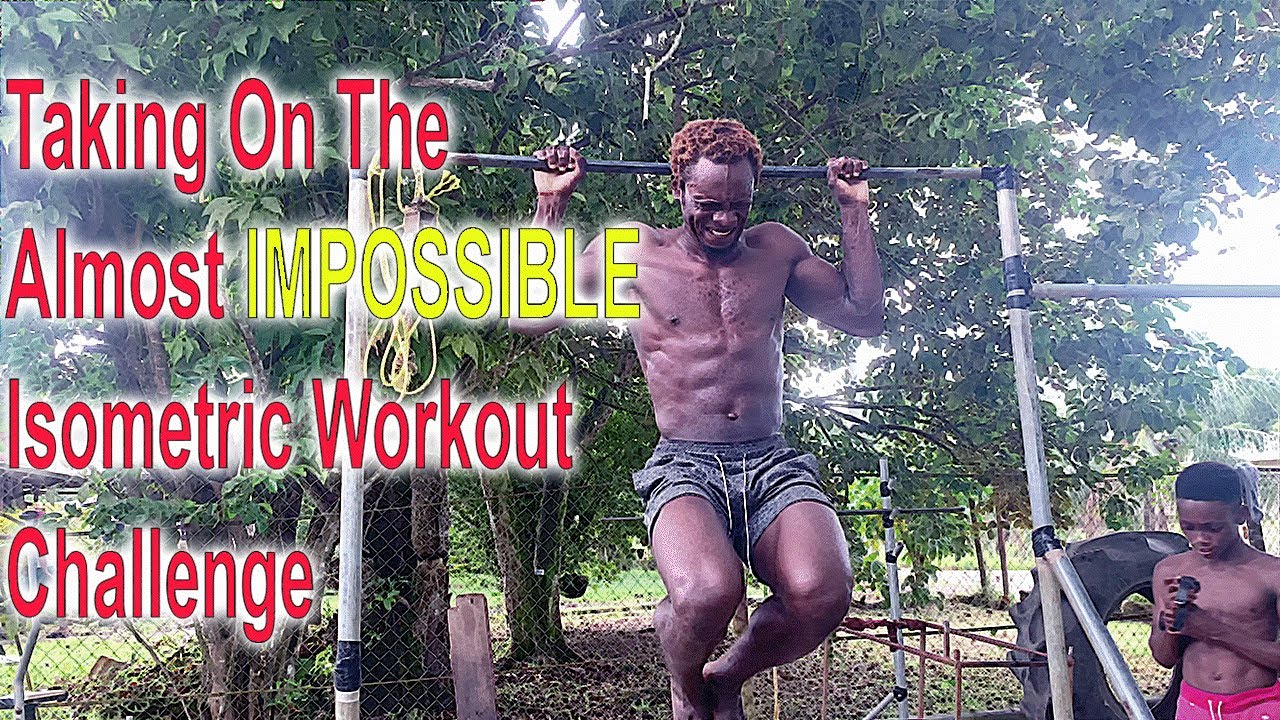 Isometric workout routine for building muscle - YouTube
