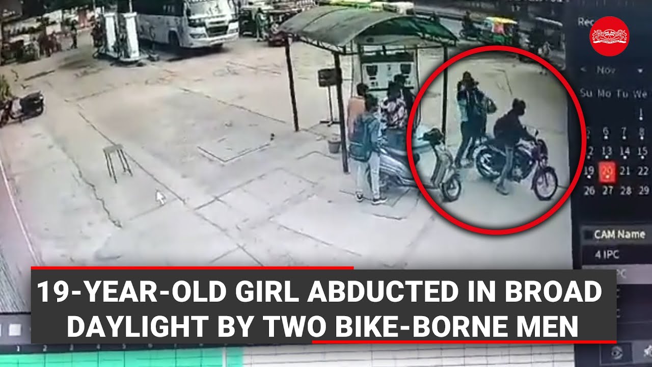 19-year-old girl abducted in broad daylight by two bike-borne men - YouTube