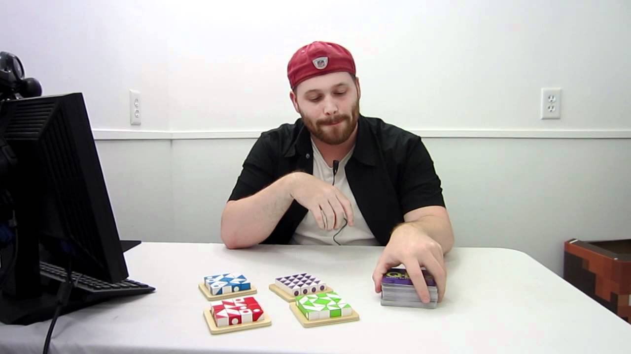 Board Game Review - Q-Bitz by Mindware - YouTube