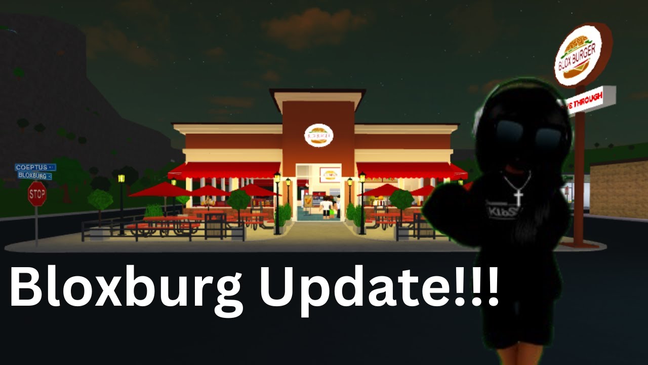 *NEW* Blox Burgers + Job Updates | Bloxburg - YouTube