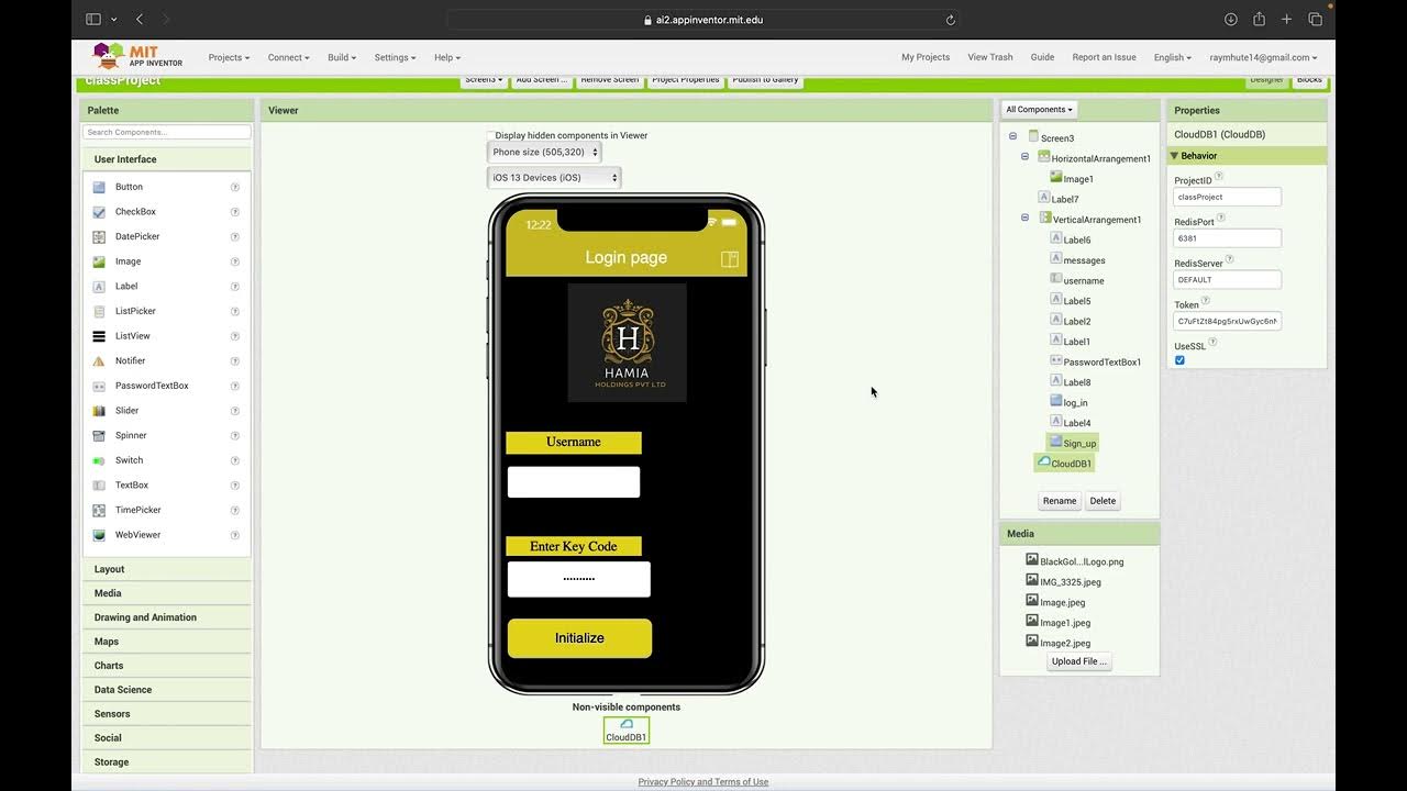 MIT App Inventor Project - YouTube