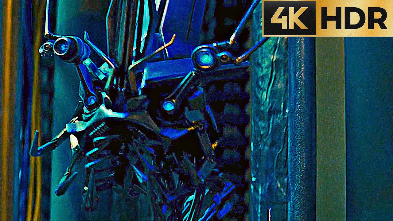 TRANSFORMERS 2007 | Frenzy Infiltrates Air Force One and hacks network ...
