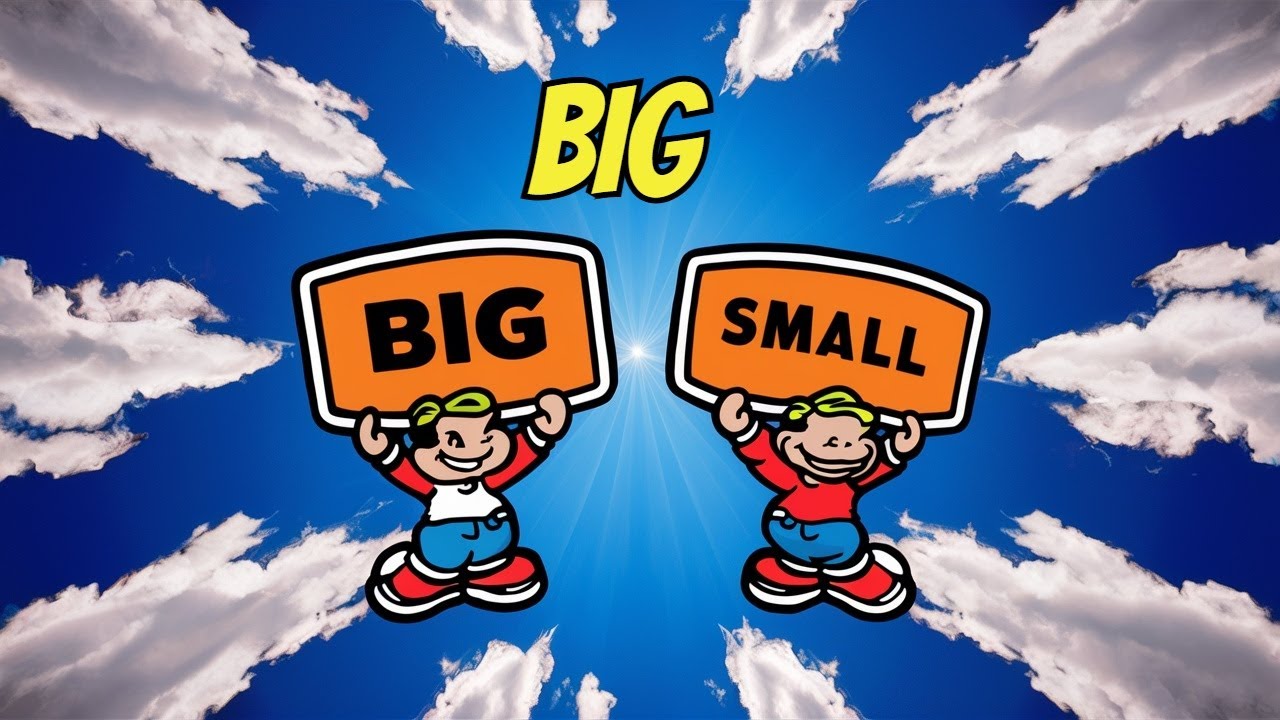 Big vs Small Song for Kids | Learn Opposites! - YouTube
