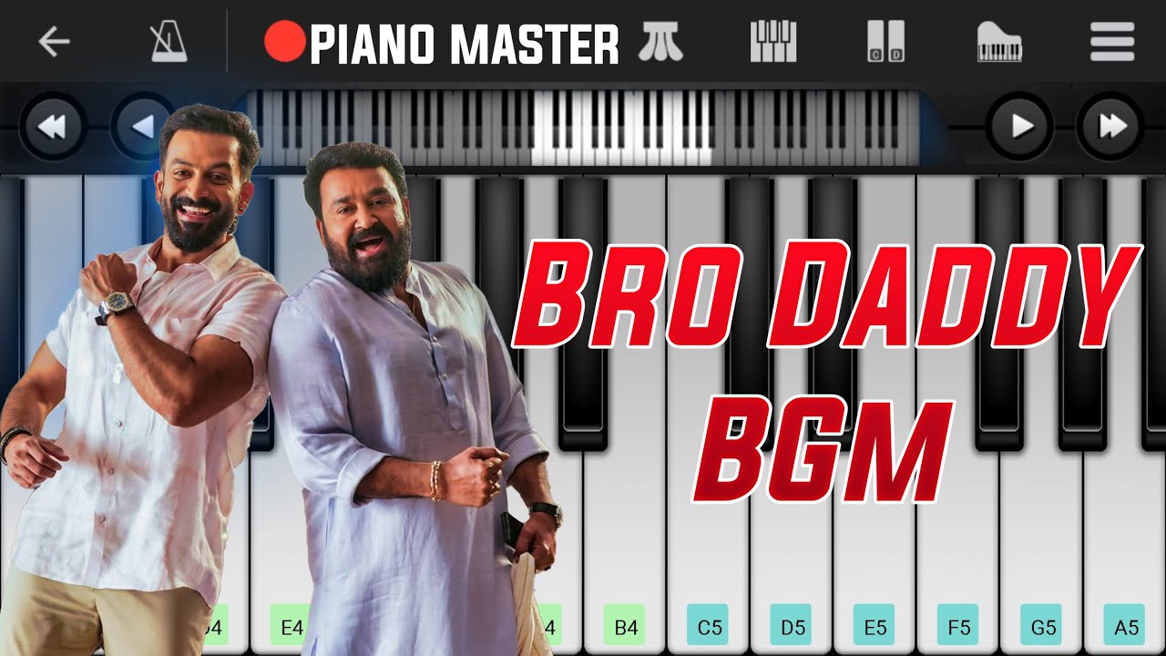 Bro Daddy BGM Piano Tutorial Piano Master - YouTube