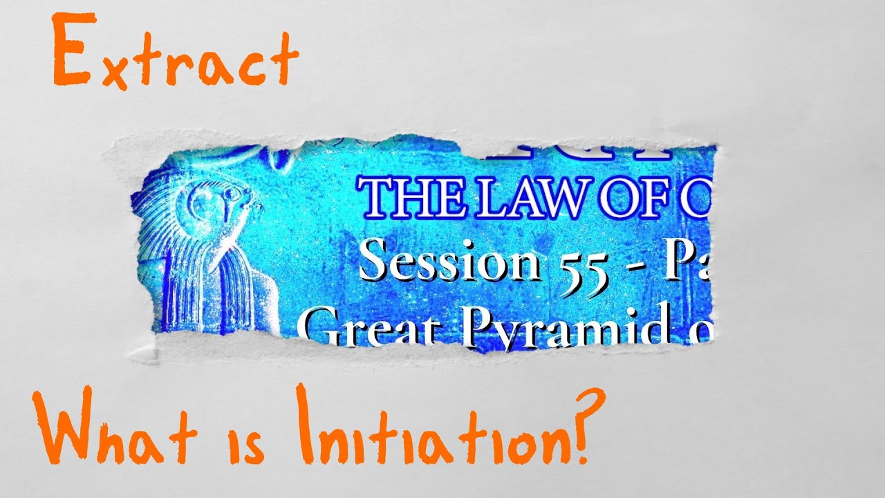 How Initiation Worked in the Great Pyramid of Giza - Session 55 Extract ...