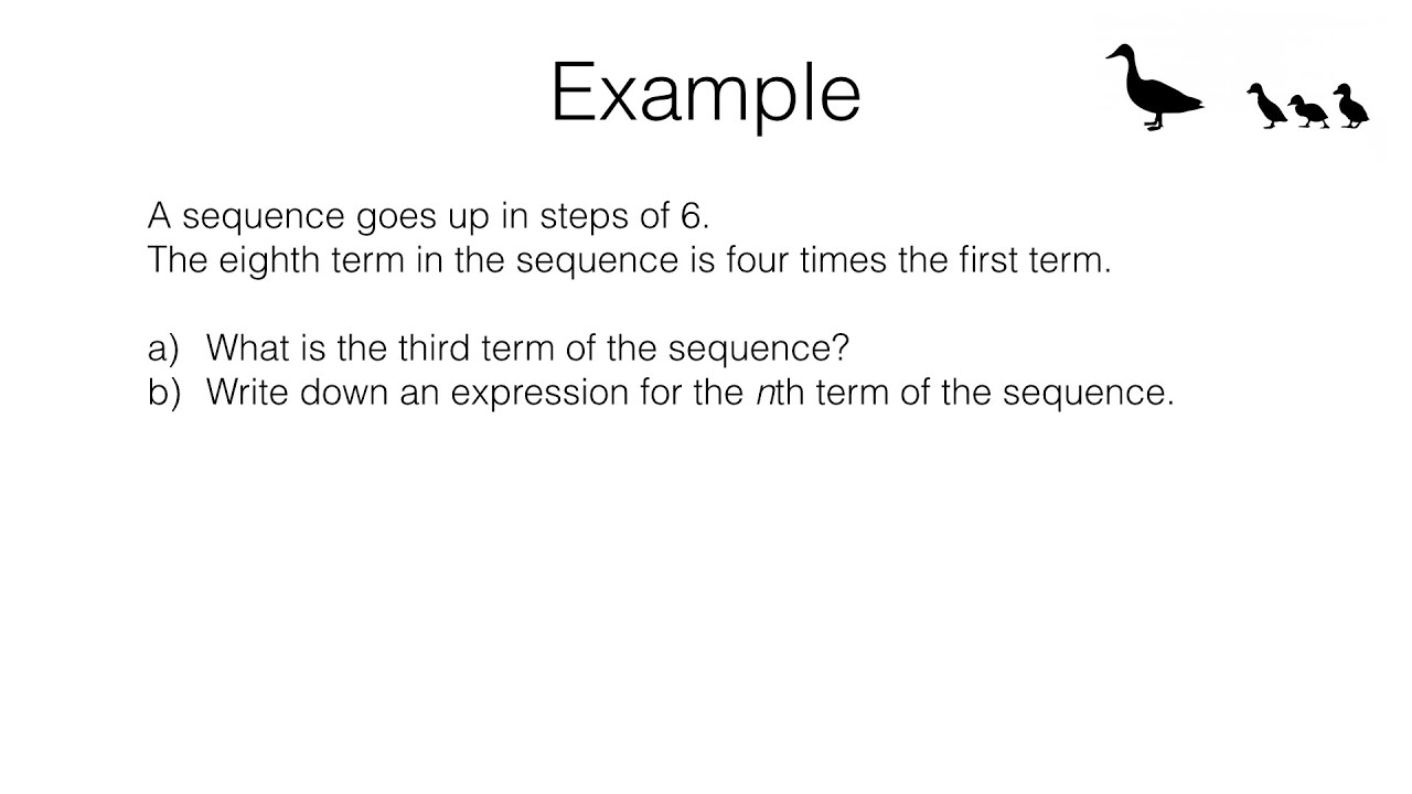 A21b Part 1 video 2 of 3 Deriving and solving equations to describe a ...