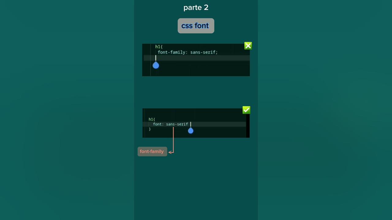 Learn css font property #css #shorts #font #css_font #property - YouTube